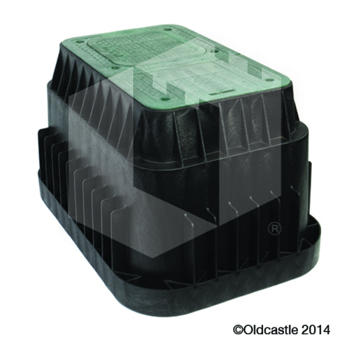 1730 Carson 12 in Green Box and Lid - Ewing