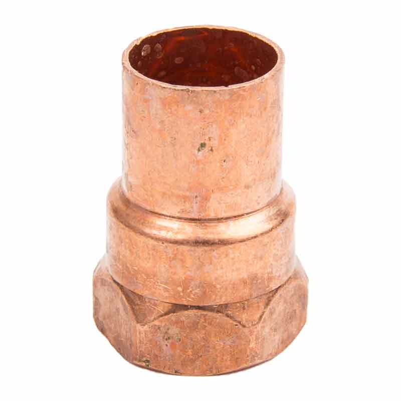 Landscape Products 1-inch Copper Female Adapter with Female Solder - Ewing