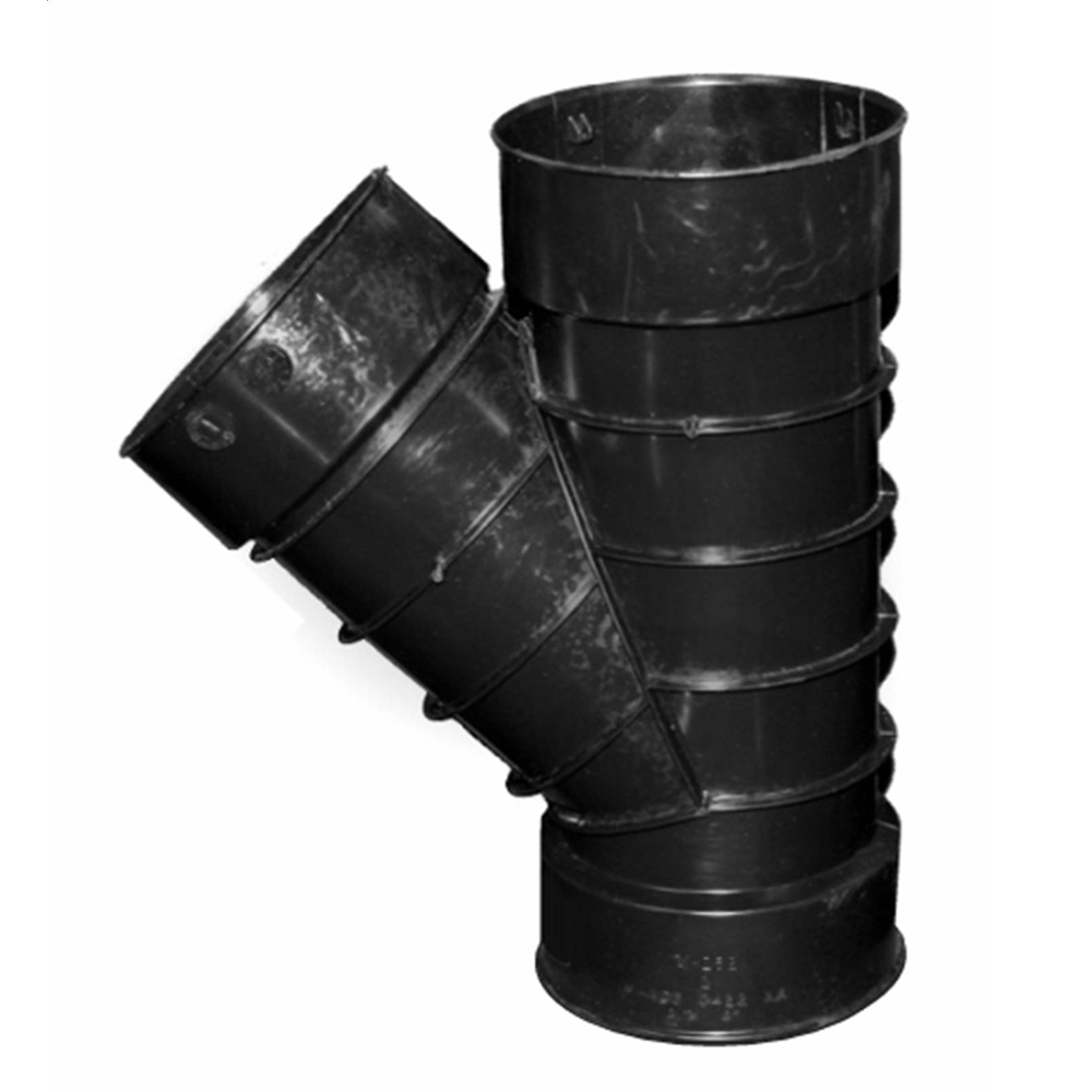ADS 4-inch 421 Flexdrain Corrugated Snap Tee - Ewing