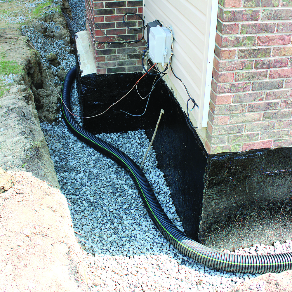 ADS 6 inch x 10 Foot Flexdrain Corrugated Pipe - Ewing