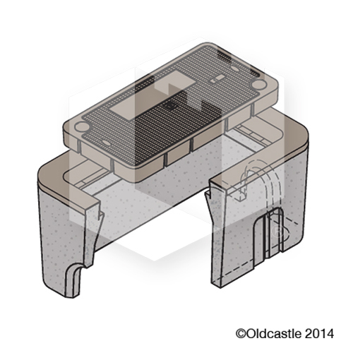 Christy B16 Concrete Meter Box Without Lid - Ewing