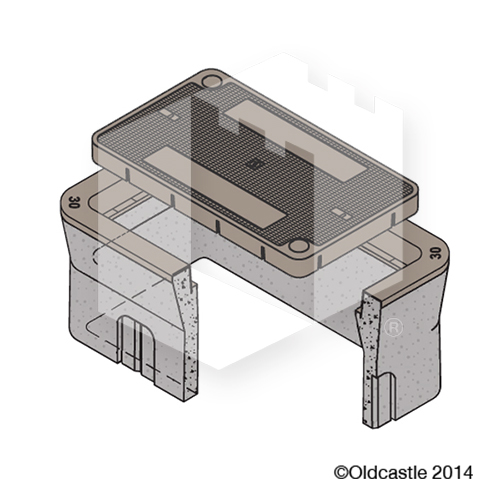 Christy B30 Concrete Valve Box Without Lid - Ewing