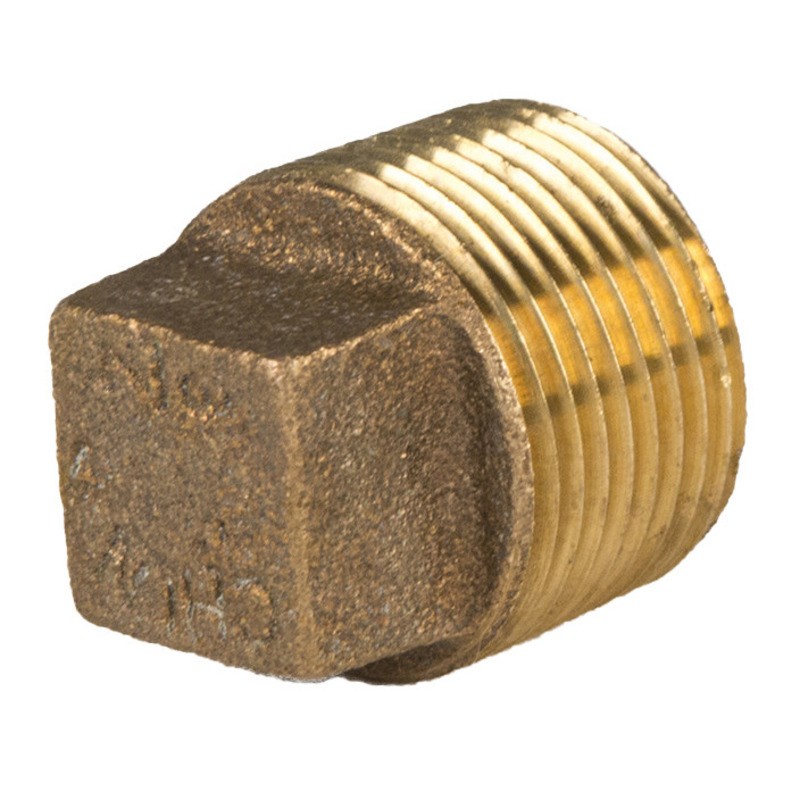 1/4 in Threaded Brass Plug - Ewing