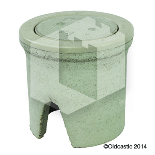 Oldcastle F08 Concrete Irrigation Box Without Lid - Ewing