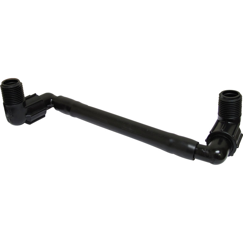 Landscape Products Barbed 1/2 x 1/2 x 12 Inch Single Swing Riser - Ewing