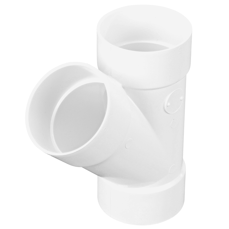 NDS 3-inch PVC Drainage 45 Degree Wye - Ewing