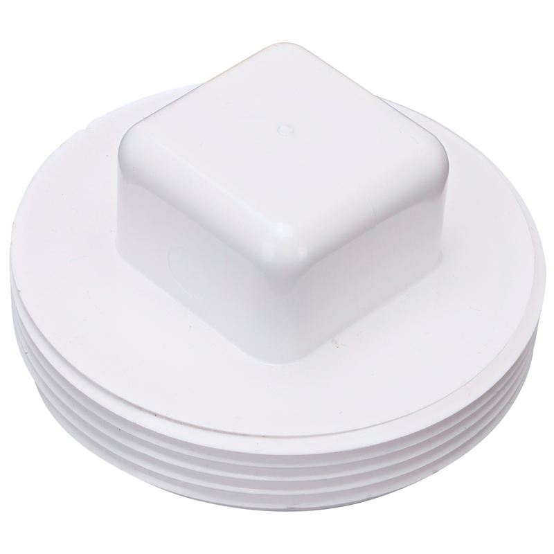 NDS 3 in. PVC MPT Plug - Ewing