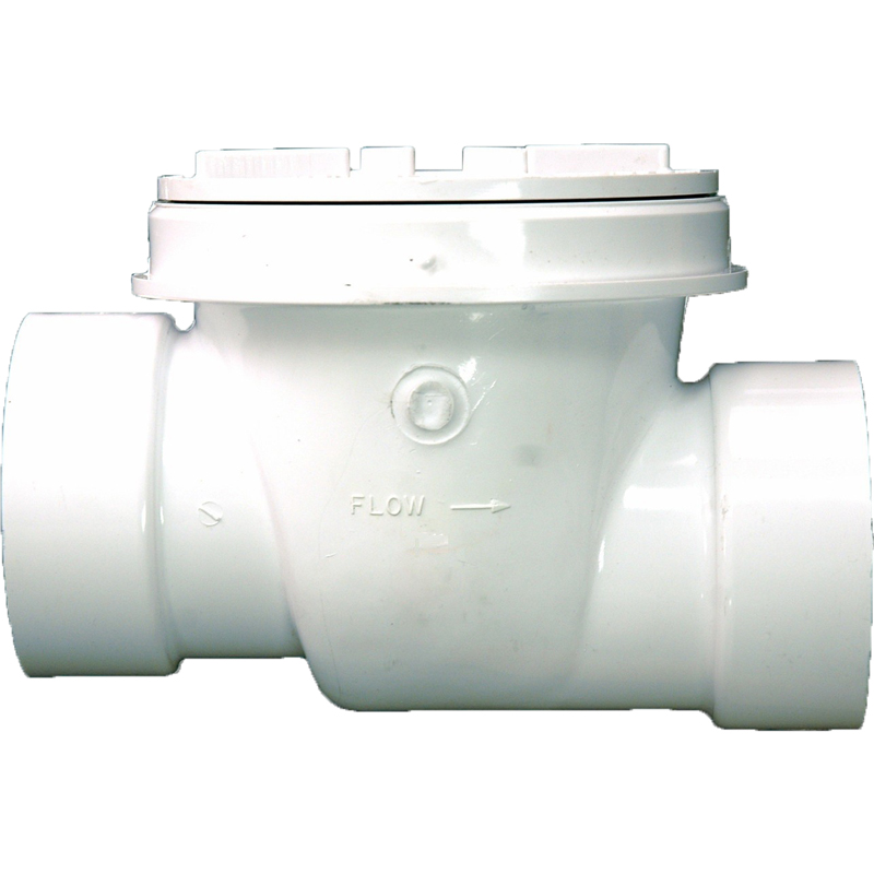 NDS 4 in. PVC Backwater Valve - Ewing