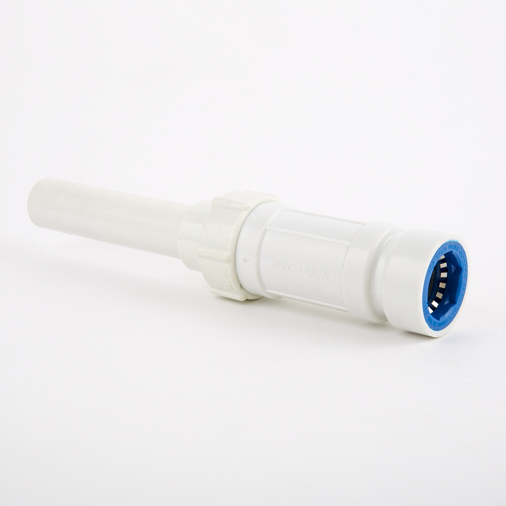 Hydro-Rain 3/4 Inch PVC-Lock® Slide Repair Coupling - Ewing