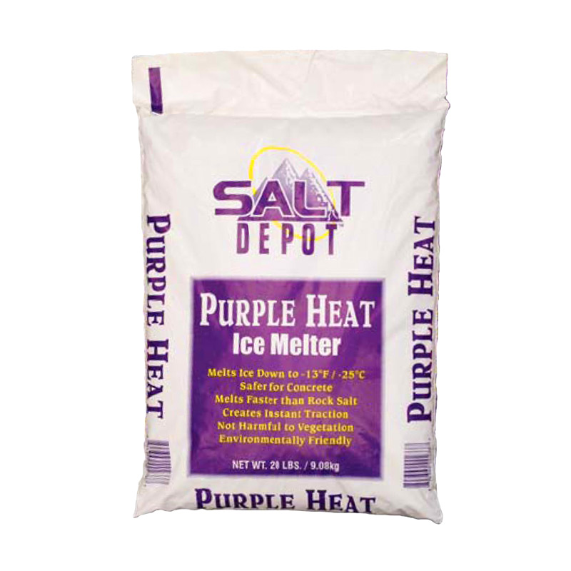 Salt Depot Purple Heat Ice Melt – 50 lb. Bag - Ewing
