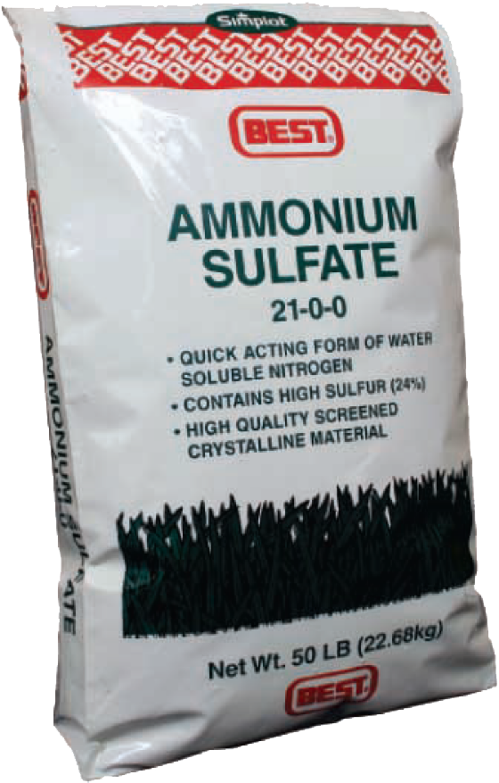 Ammonium sulfate fertilizer store