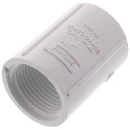 Spears Mfg. 1-inch Threaded Sch. 40 PVC Coupling - Ewing