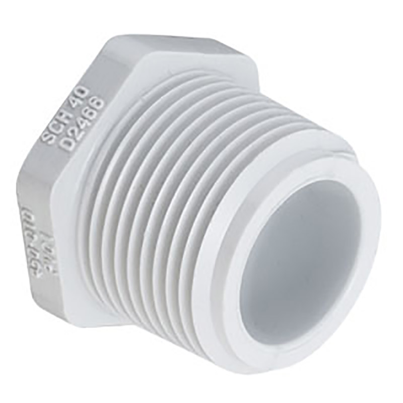 Spears Mfg. 1/2-inch Threadecd Sch. 40 PVC Plug - Ewing