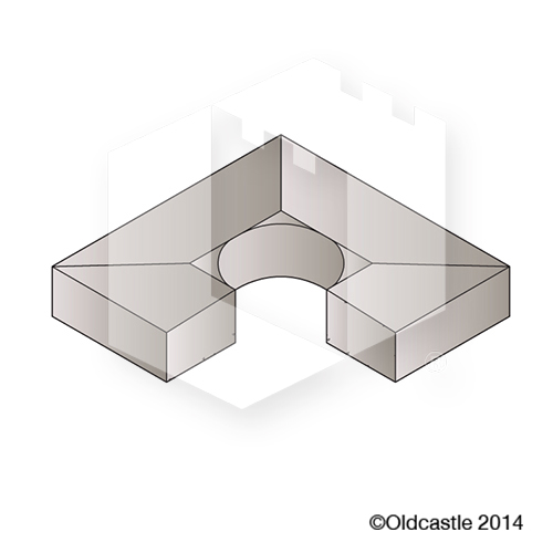 Christy SB-1C Type C Sprinkler Block 20 Inch X 20 Inch - Ewing