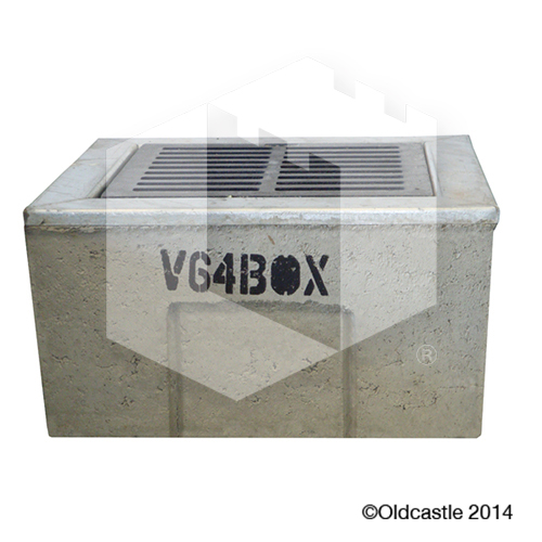 Christy V64 Concrete Drain Box Without Lid - Ewing