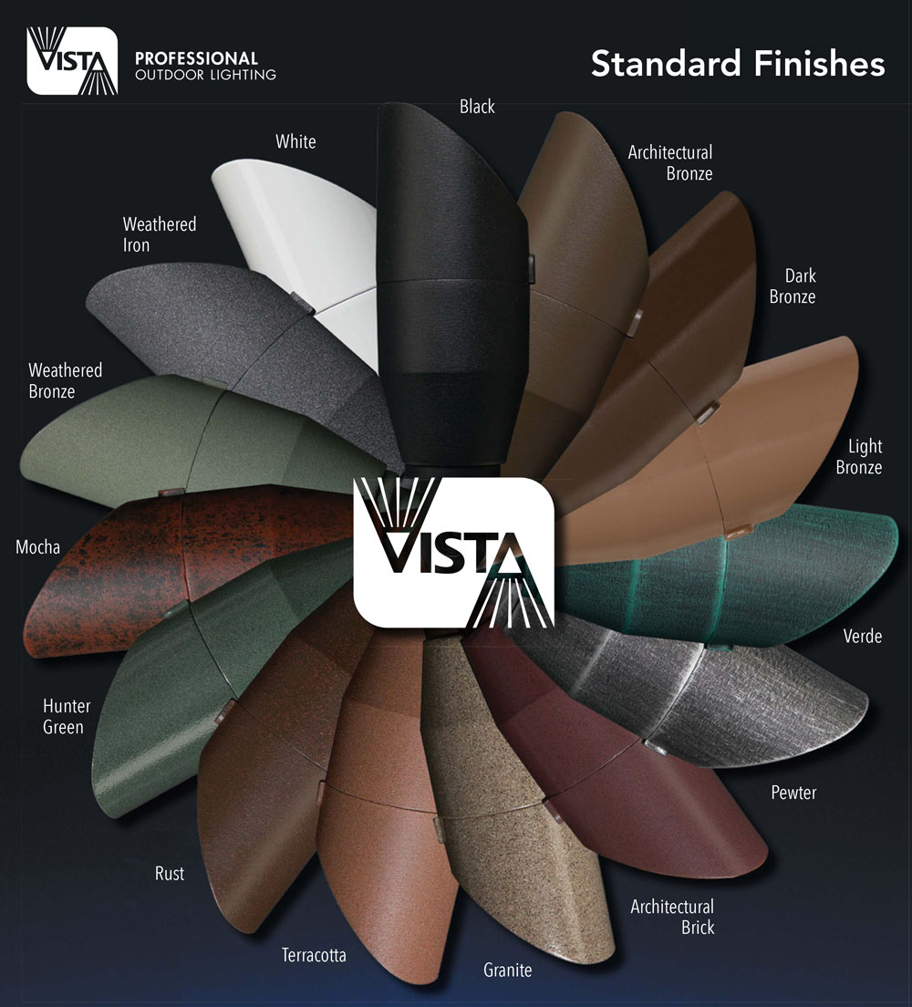 Vista BR-2500 4.5-watt LED Bronze Bollard Path Light - Ewing